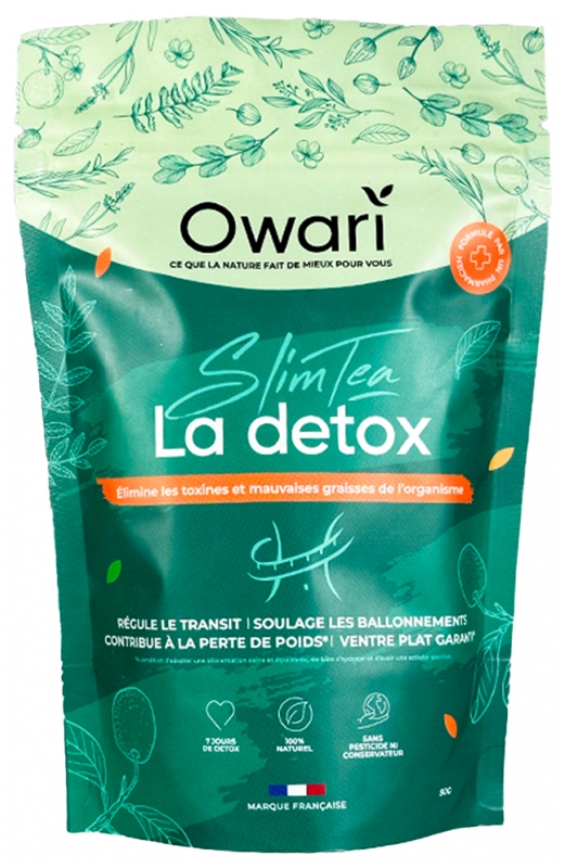 Owari Slim'Tea La Detox 50 g | parapharmacielafayette.com